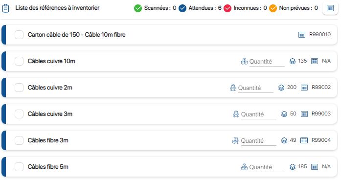 Réaliser une intervention d’inventaire – K Inventory